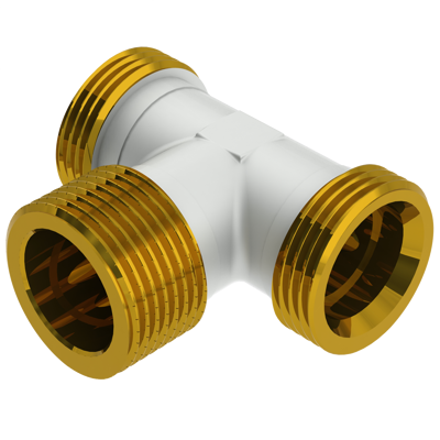 T-koppling utvändig G20-Ru20-G20